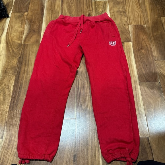 Pants | Tuff Baggy Vintage Heavy Cotton Red Ecko Pants | Poshmark
